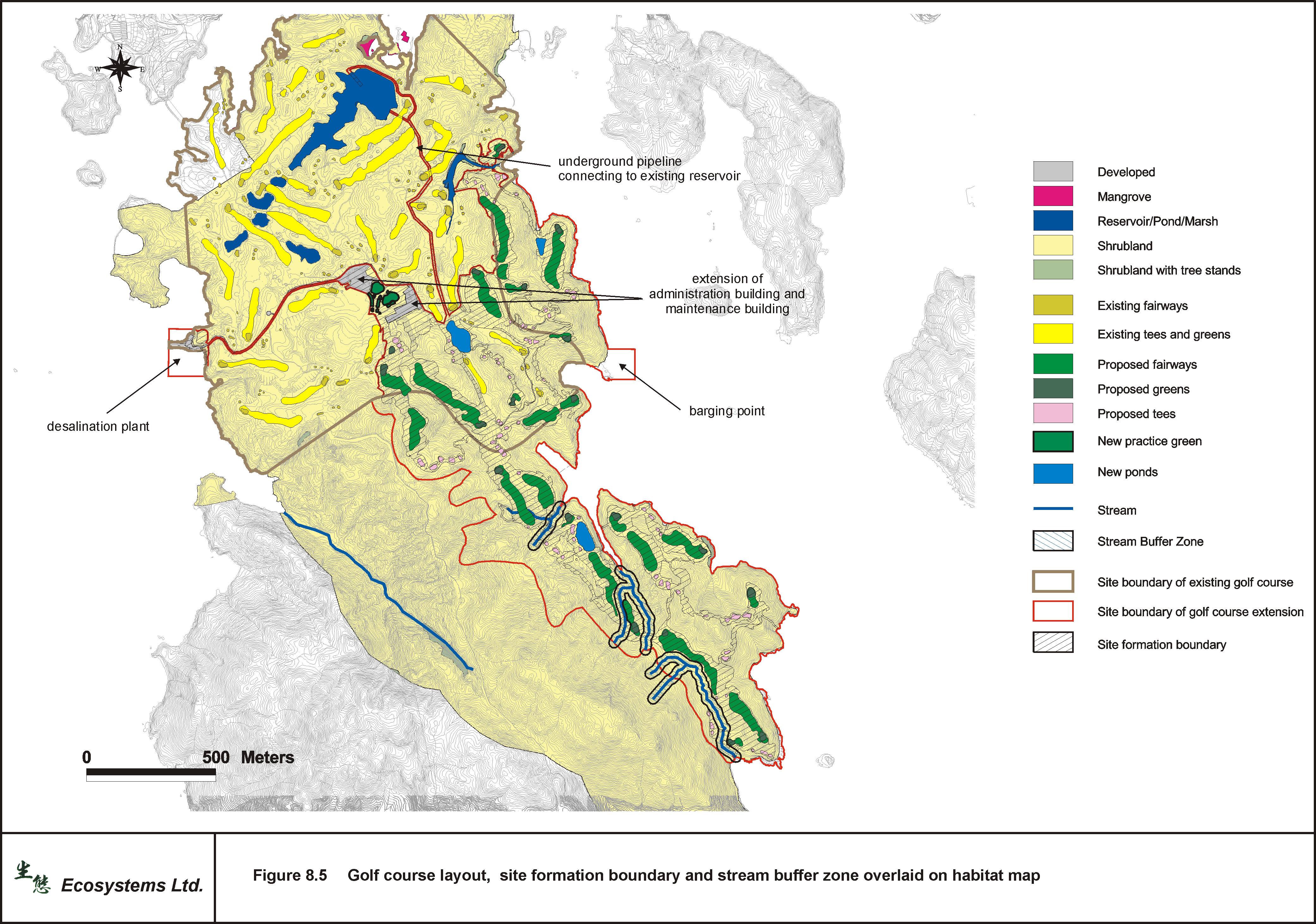Proposed Extension of Public Golf Course