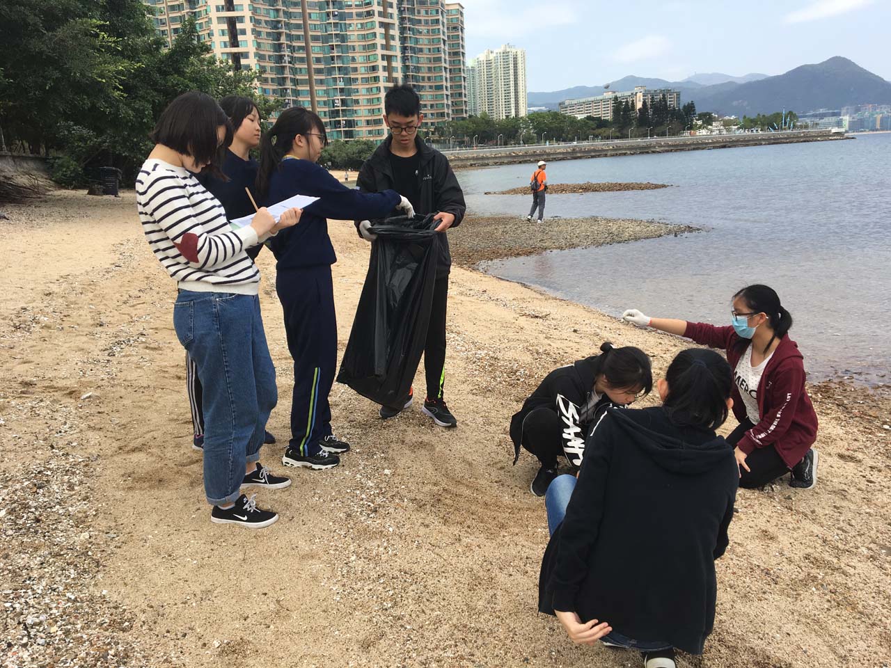 海岸清洁