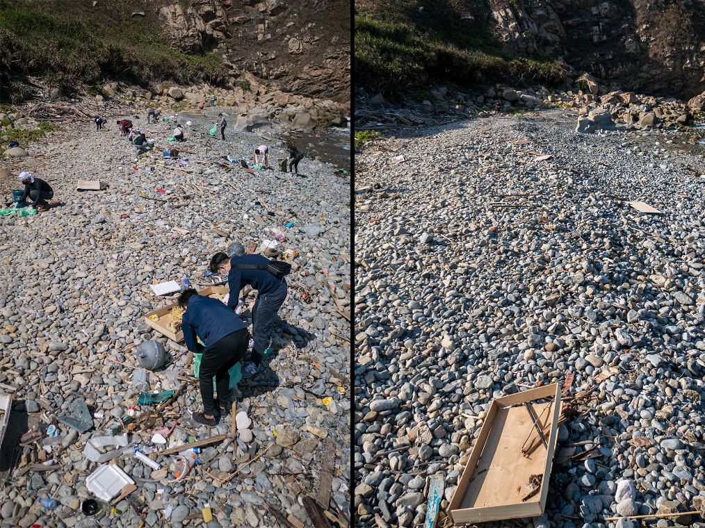 海岸清洁