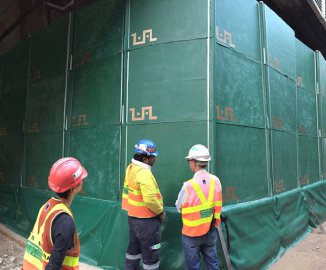 Construction Noise Barrier