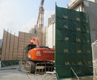 Construction Noise Barrier