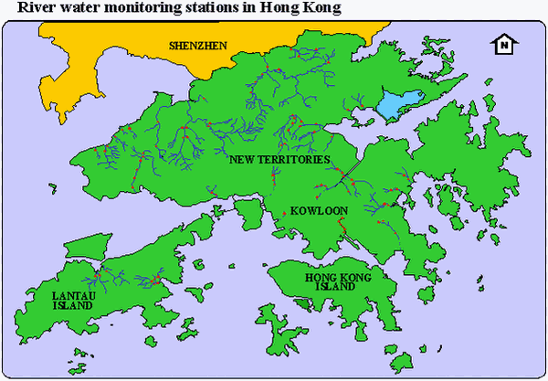 Hong River Map